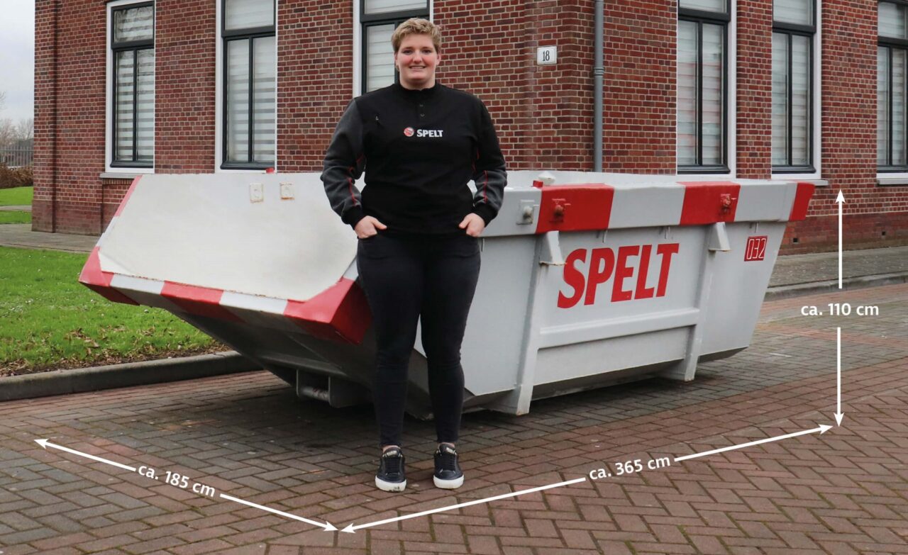 6m3 Container Huren | 6 Kuub Container | Spelt Afvalcontainer