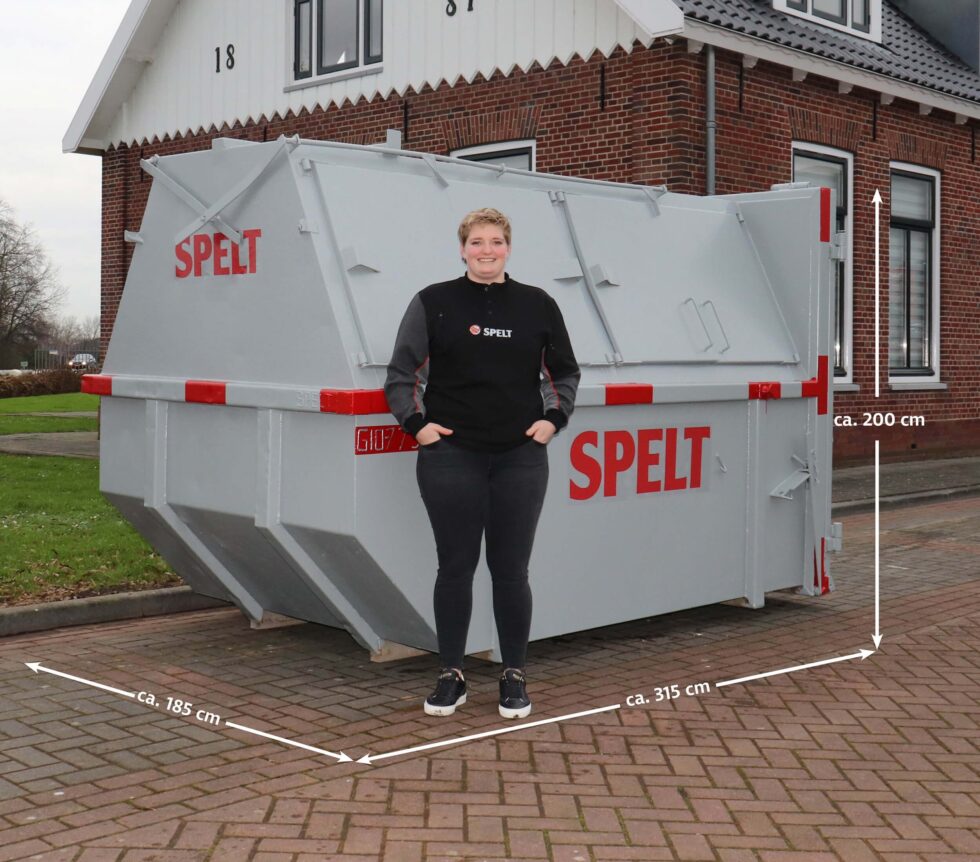 Wat zijn de voordelen van een gesloten container? - Spelt Afvalcontainer